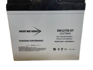 Bright Way Group BW 12750 DT (Group 24) - 12V 75AH SLA Battery ...