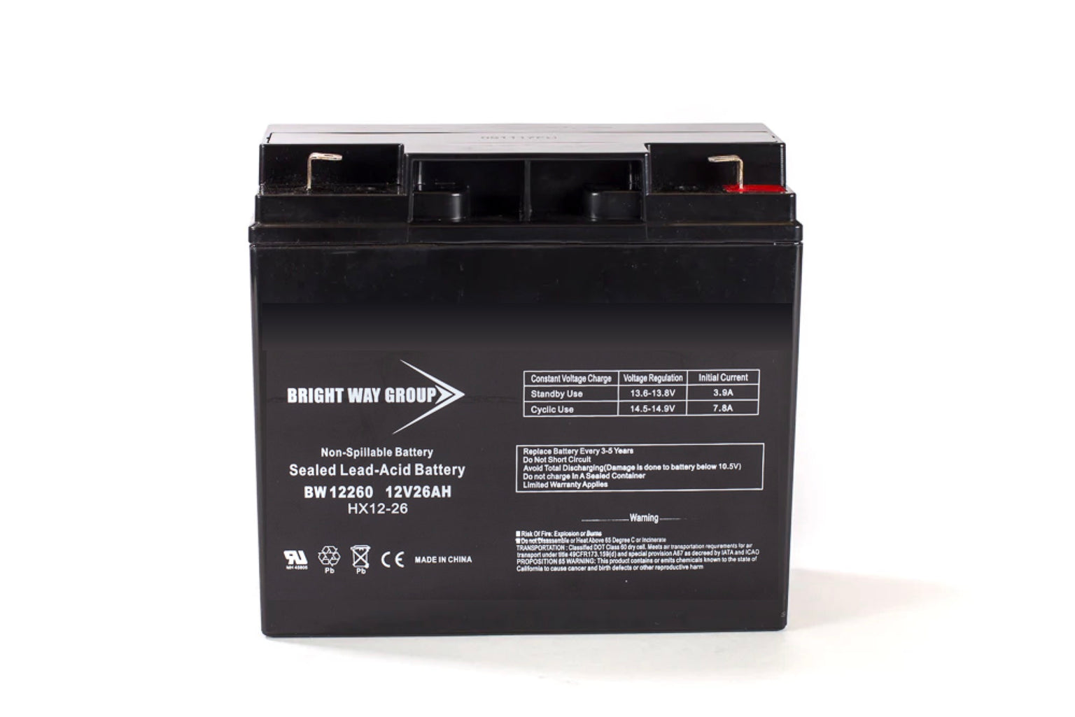 Bright Way Group Batteries: 1.3Ah-120Ah | Battery Wholesale