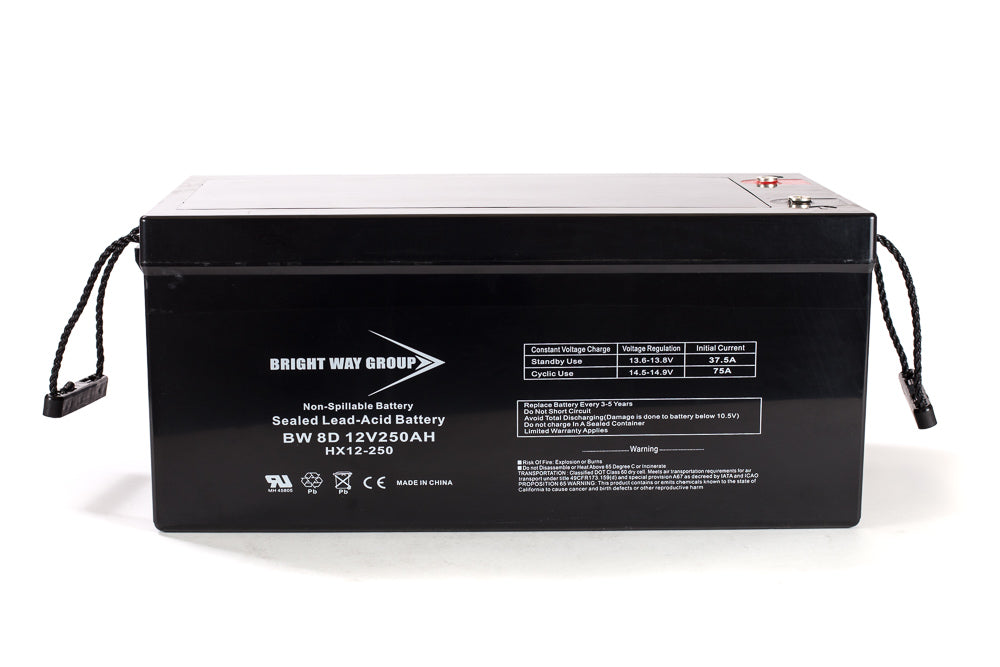Bright Way Group BW 8D - 12V 250AH SLA Battery — Battery Wholesale
